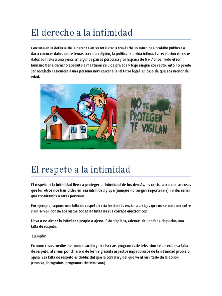 La Intimidad | PDF