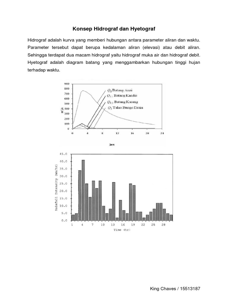 Histograf Dan Hyetograf | PDF