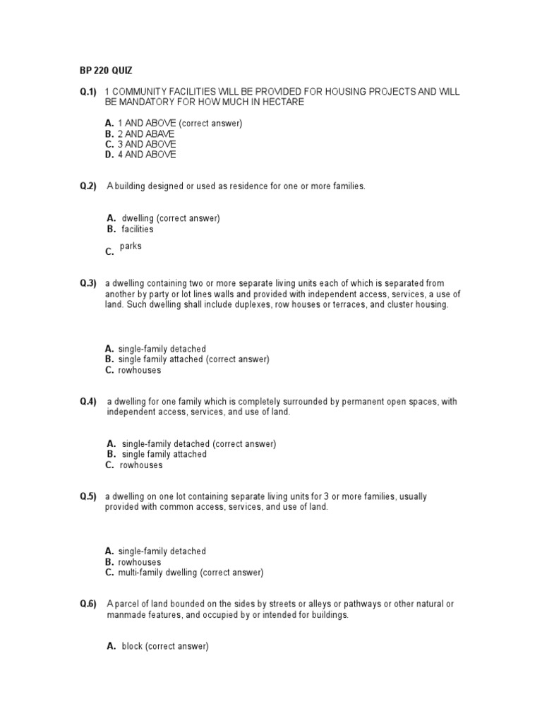 BP 220 | PDF | Single Family Detached Home | Stairs