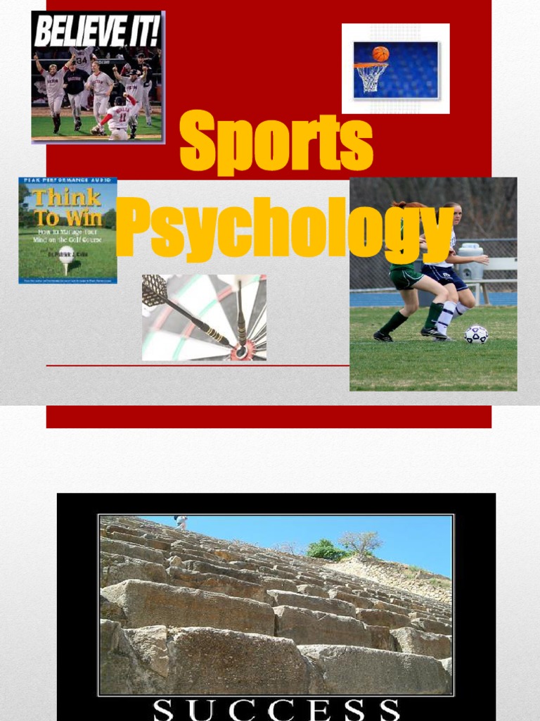Introduction to Sports Psychology | PDF | Psychology | Psychological ...