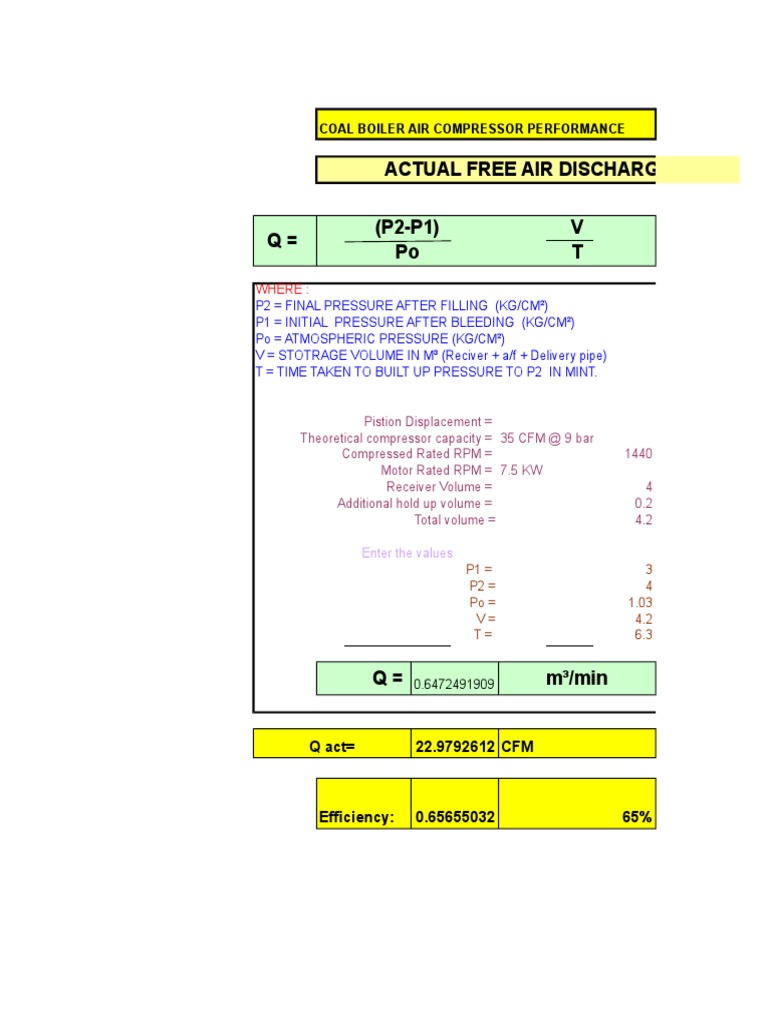 Comp. Calculation | PDF