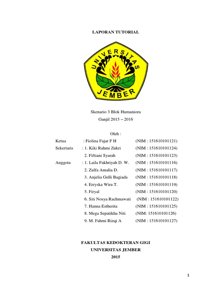Laporan Tutorial Skenario 3 | PDF