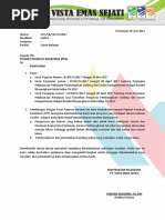 Surat Permohonan Pergantian Personil | PDF