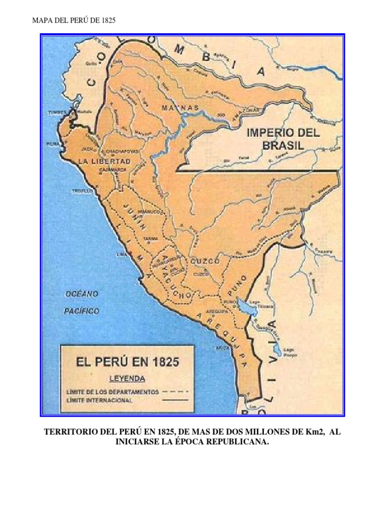 Mapa Del Peru de 1825.Doc