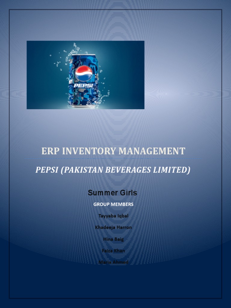 Pepsi | PDF | Pepsi Co | Sap Se