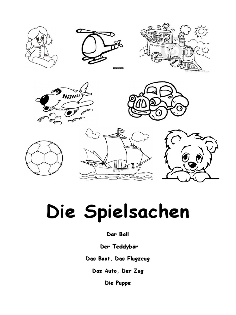 Fisa de Lucru Limba Germana | PDF