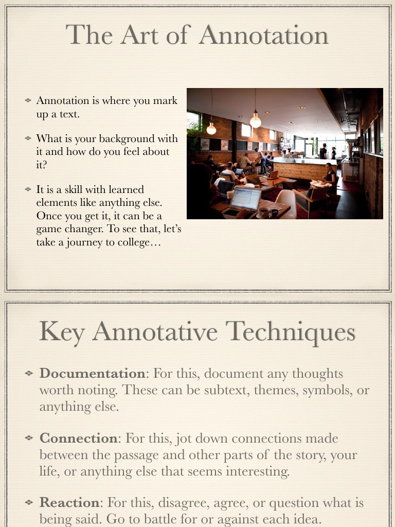 Art of Annotation | PDF | Career & Growth | General Fiction