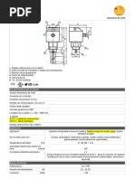 Ficha Técnica - Medidor de Flujo Másico Coriolis FMC | PDF