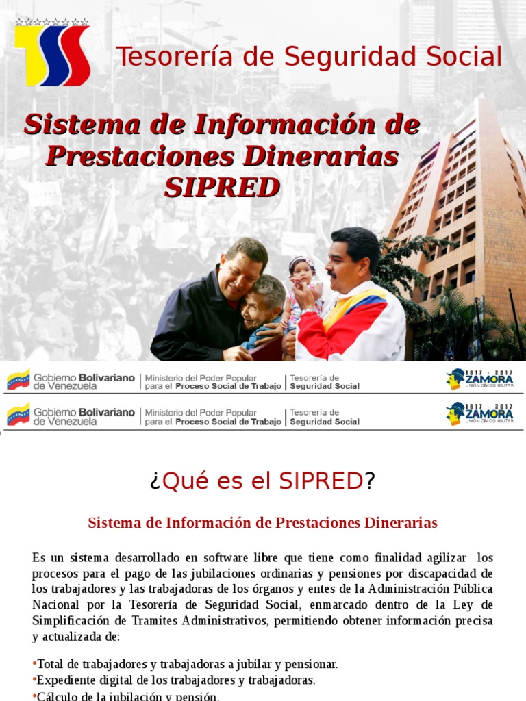 Sistema SIPRED de Prestaciones Dinerarias | PDF | Archivo de ...
