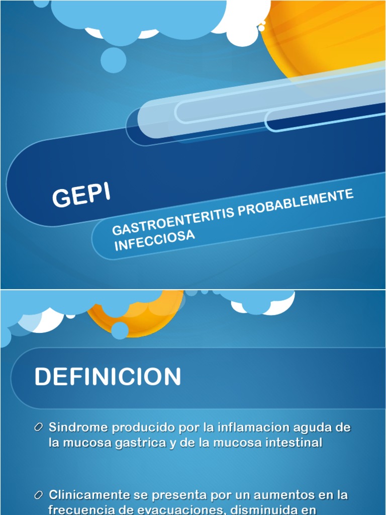 GEPI | PDF | Diarrea | Microbiología