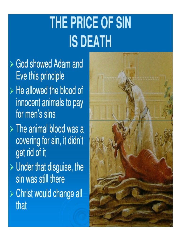 The Price of Sin The Price of Sin Is Death Is Death | PDF | Noach ...