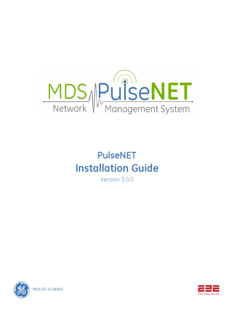 05-6138A01 PulseNET-Install Guide 3.0.0 | Download Free PDF | Operating ...