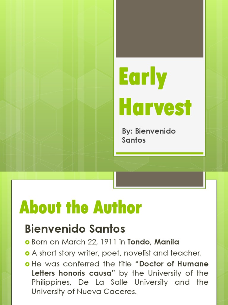Early Harvest | PDF | Religion And Belief