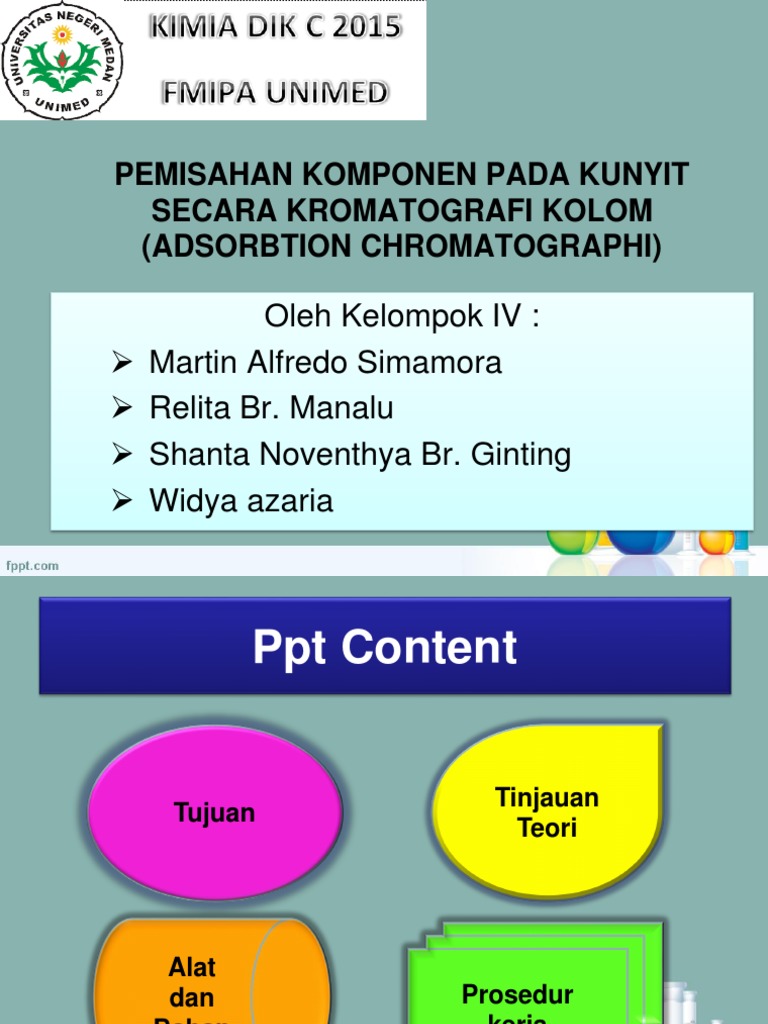 Kromatografi Kolom KLMPK 4 | PDF