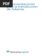 Uso Y Manejo De Tubos Tenaris Pdf Tubo Vacío Acero
