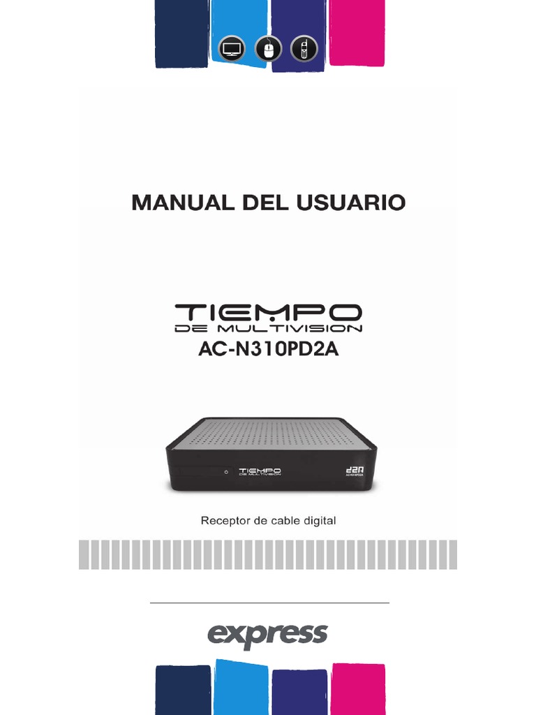 Manual de Usuario AC-N310PD2A | PDF | Televisión | Control remoto