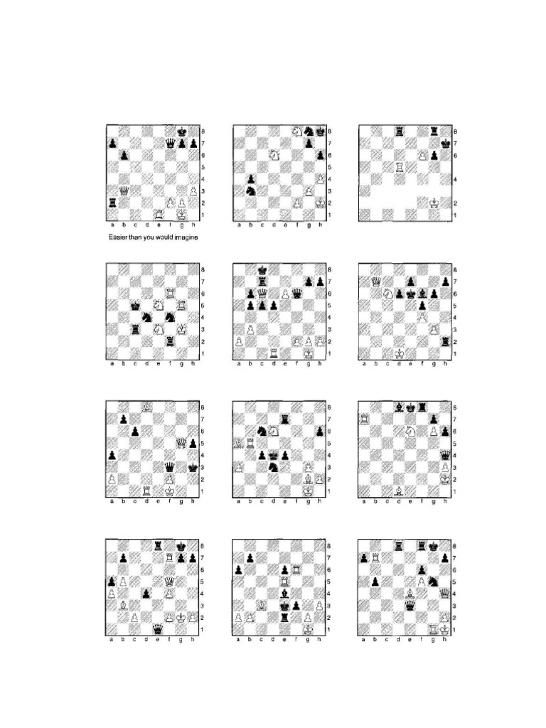 White to Move and Mate in One CONTINUE3