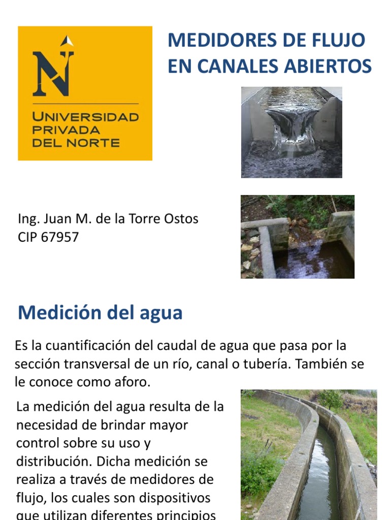 7 Aforo Vertederos | PDF | Descarga (hidrología) | Medición