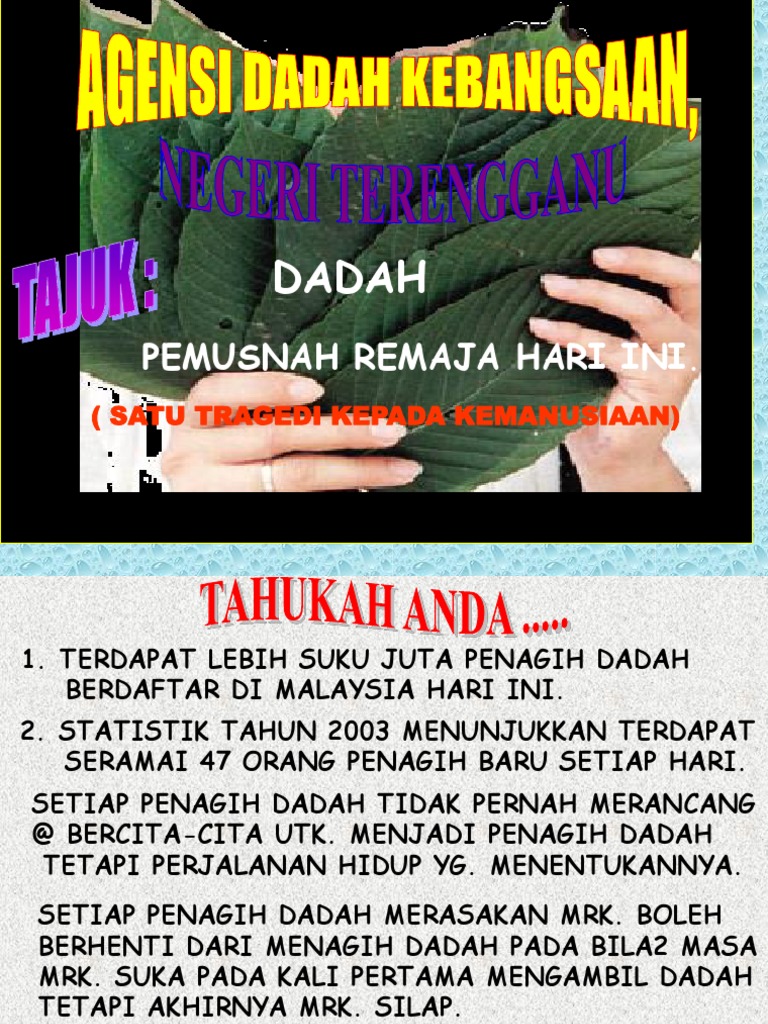 Penyalahgunaan Dadah | PDF