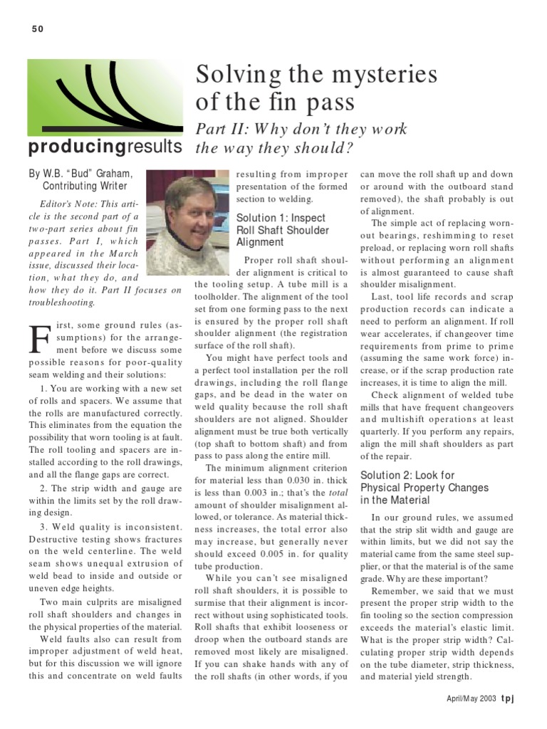 Solving The Mysteries of The Fin Pass: Producingresults | Download Free ...