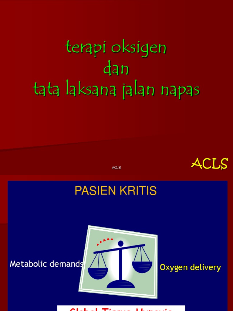 Acls Airway Baru | PDF | Respiratory System | Clinical Medicine