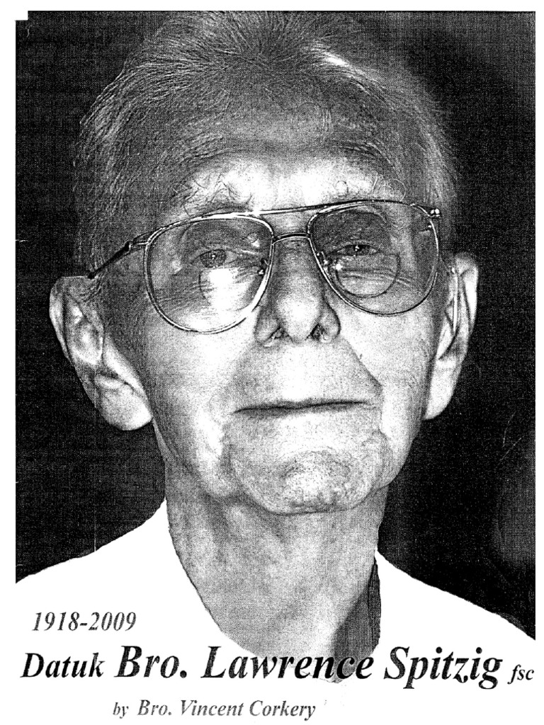 Remembering Brother Lawrence Spitzig | PDF | Pope Pius Xii | Baggage