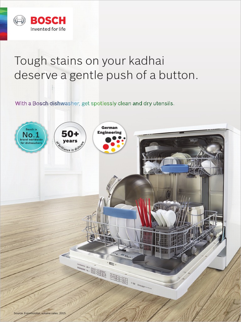 Bosch Dishwasher Flyer - 25!08!16 PAGINATION | PDF | Dishwasher ...