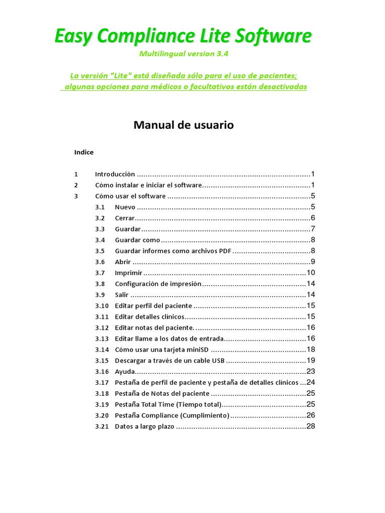 Easy Compliance Lite Software Help - ES | PDF | Point and Click ...