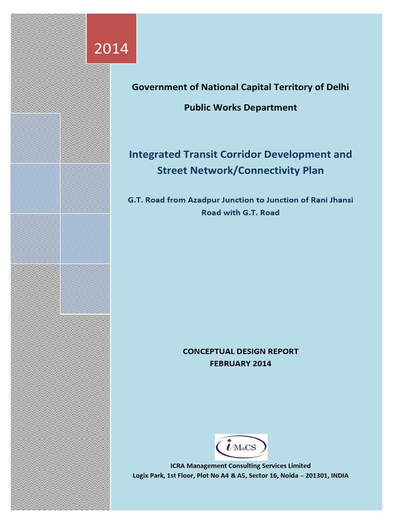 (Concept) Integrated Transit Corridor Development PDF | PDF | Traffic ...