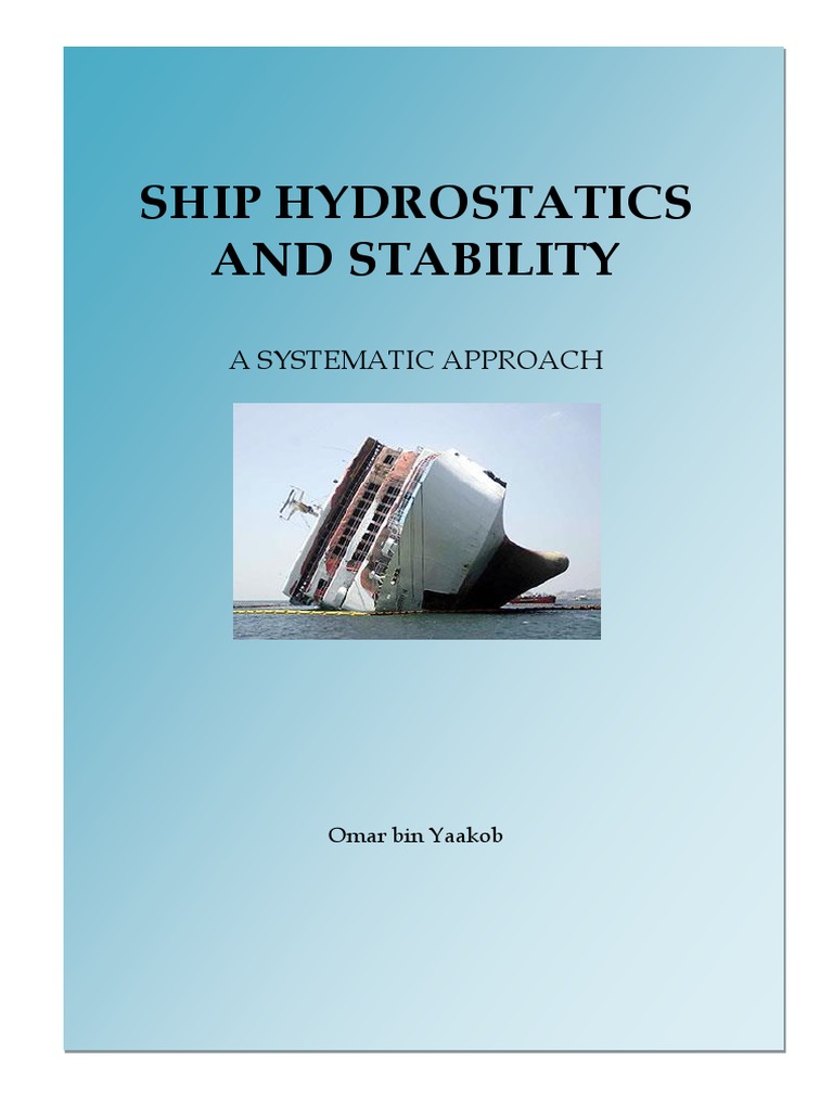 SHIP HYDROSTATICS and Stability Prof Omar | PDF | Tonnage | Buoyancy