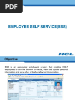 Sap User Manual Ess and HR Service Request 6jun19 PDF | PDF | Login ...