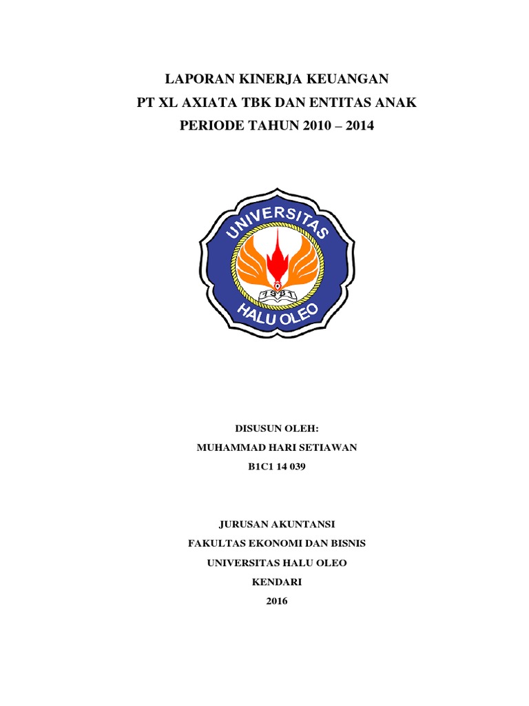 b1c114039 Setiawan Laporan Kinerja Perusahaan Excl-1 | PDF ...