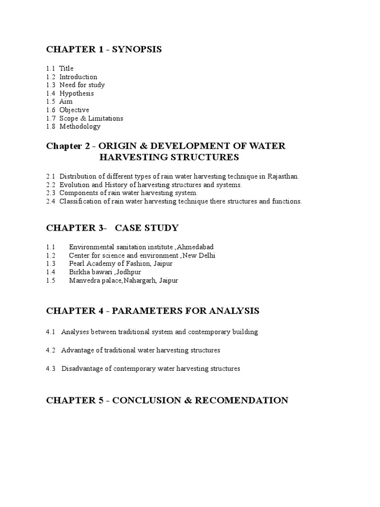 Chapter 1 - Synopsis | PDF | Science | Nature