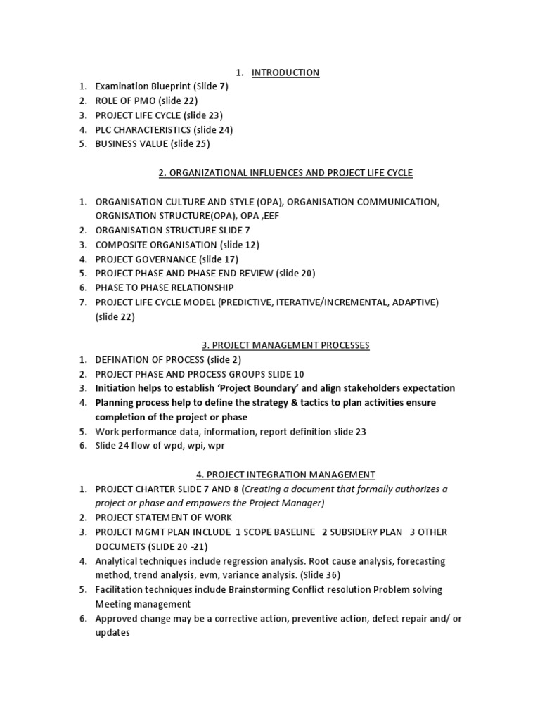 An Overview of Key Project Management Concepts including the Project ...