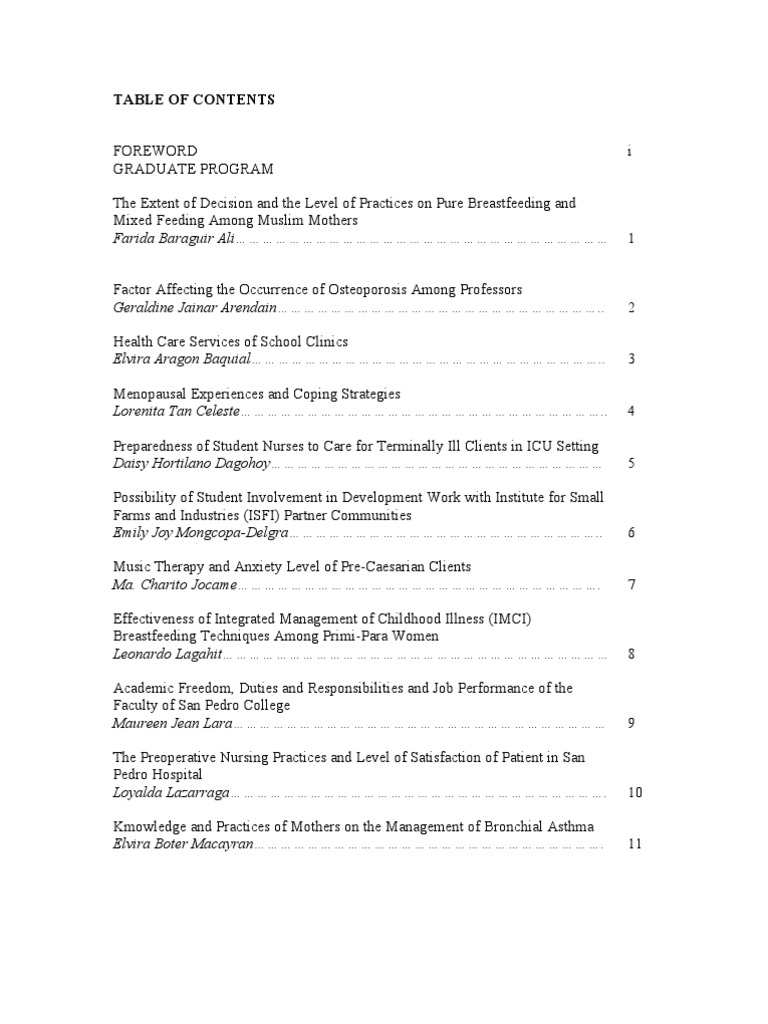 TOC Compendium of Abstracts Vol 2 | PDF