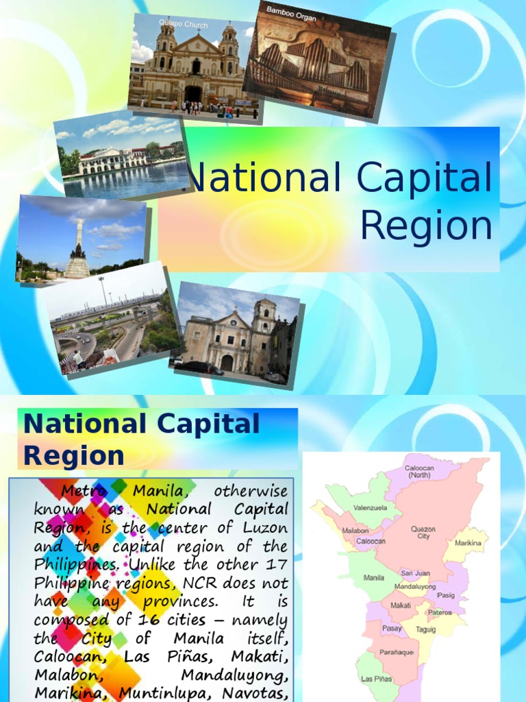 Overview of the National Capital Region | PDF | Makati | Metro Manila