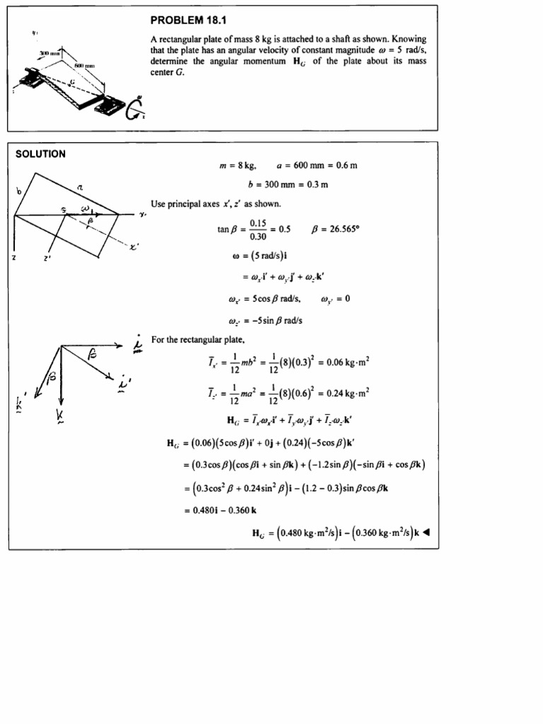 Chapter 18 | PDF | Rotation Around A Fixed Axis | Rotation