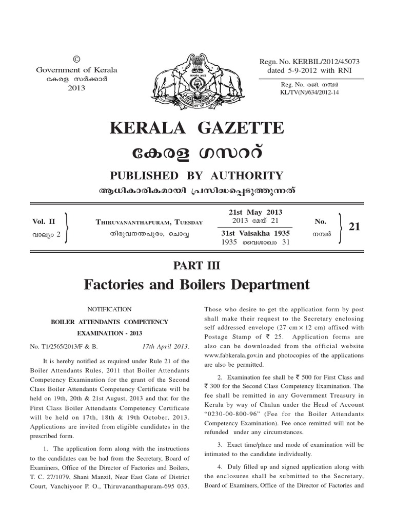 Factories & Boilers | PDF | Written Communication | Government