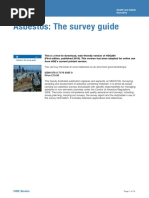 HSG 264 - UK HSE Asbestos Inspection | PDF | Asbestos | Occupational ...