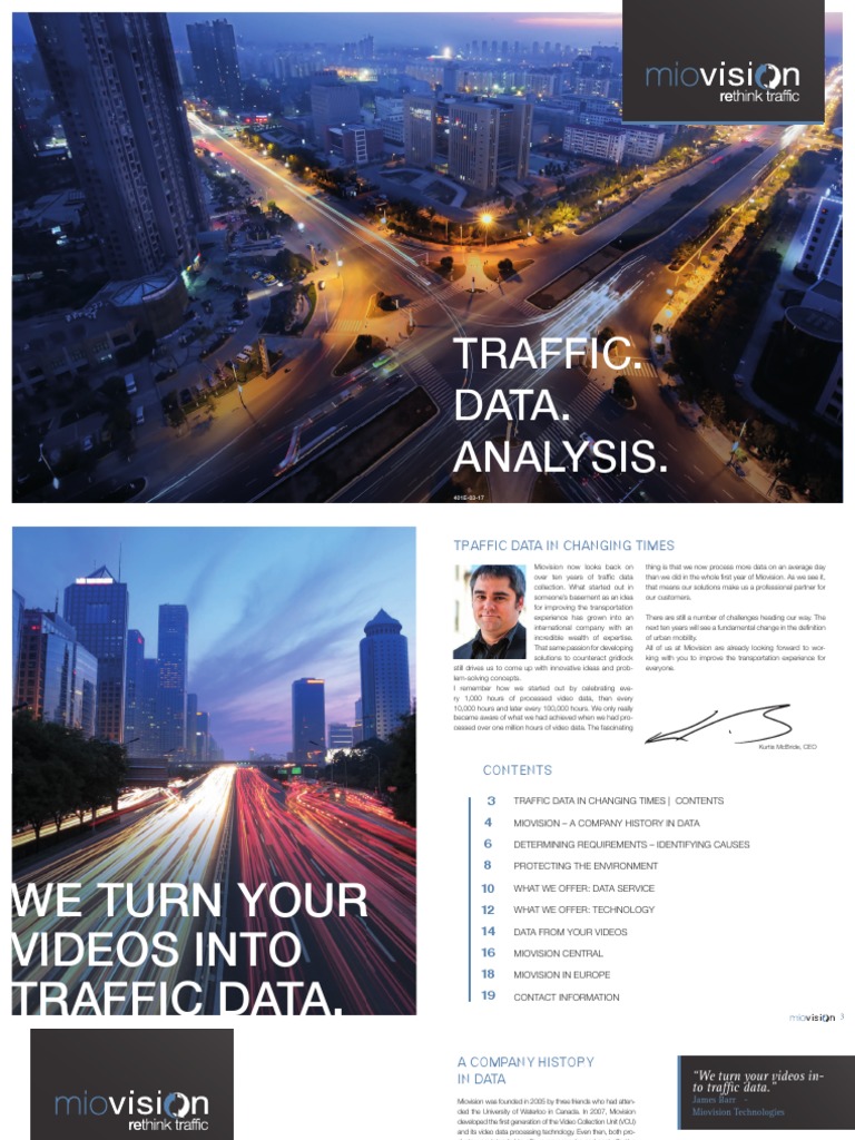 Miovision Imagebrochure May 2017 | PDF | Traffic | Road
