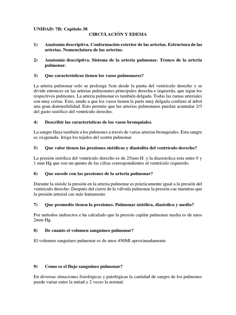 Capitulo 38 y 39 Guyton | PDF | Pulmón | Sistema respiratorio