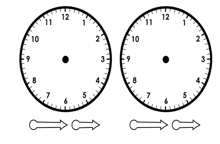 Reloj para Armar - Trabajo Con La Hora | PDF