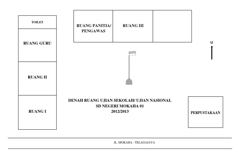Denah Ruang Ujian | PDF