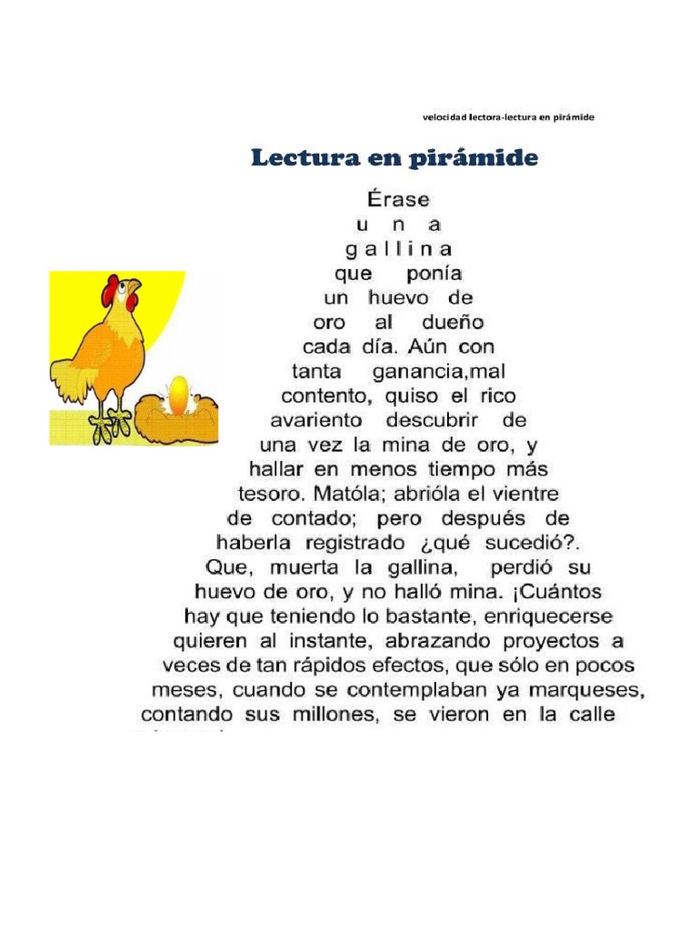 Lectura en Piramide | PDF