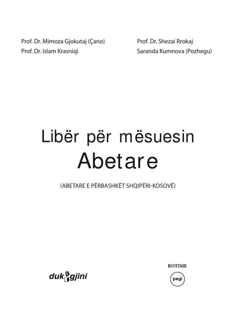Abetare PDF | PDF