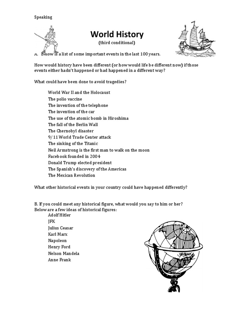 World History Third Conditional | PDF
