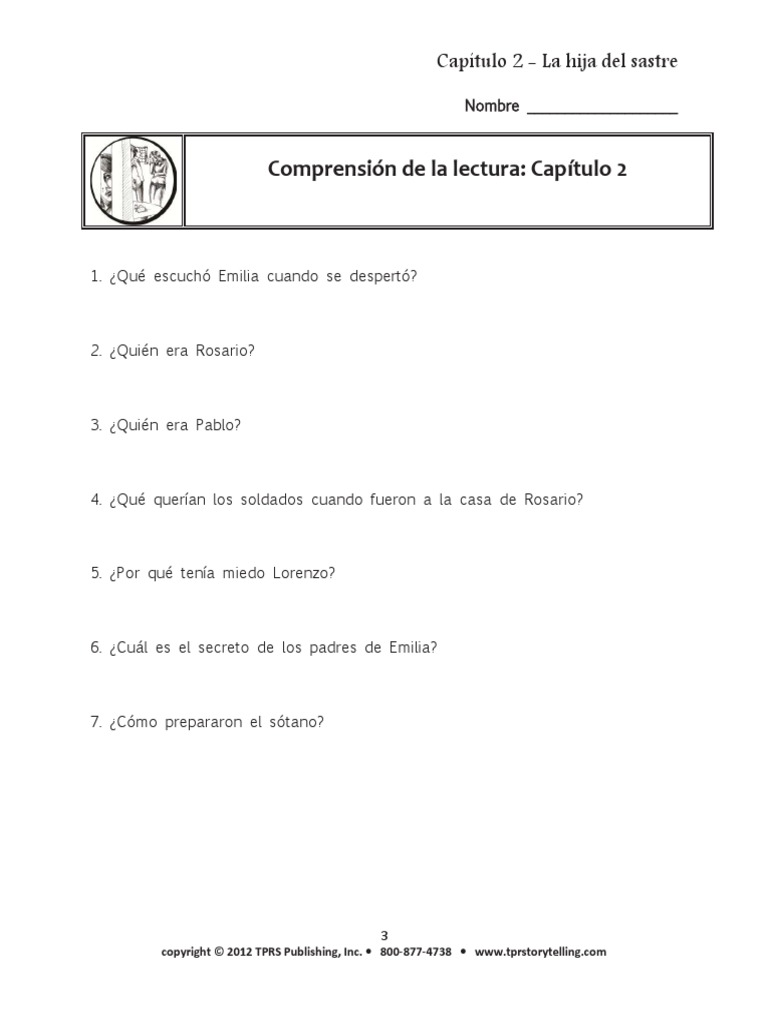 CH 2 Questions Hija Del Sastre | PDF | Ajedrez | Deportes