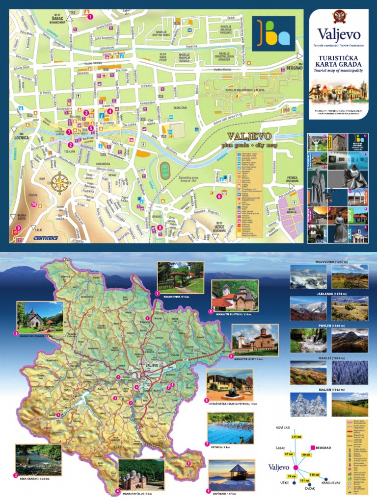 Mapa Valjeva | PDF