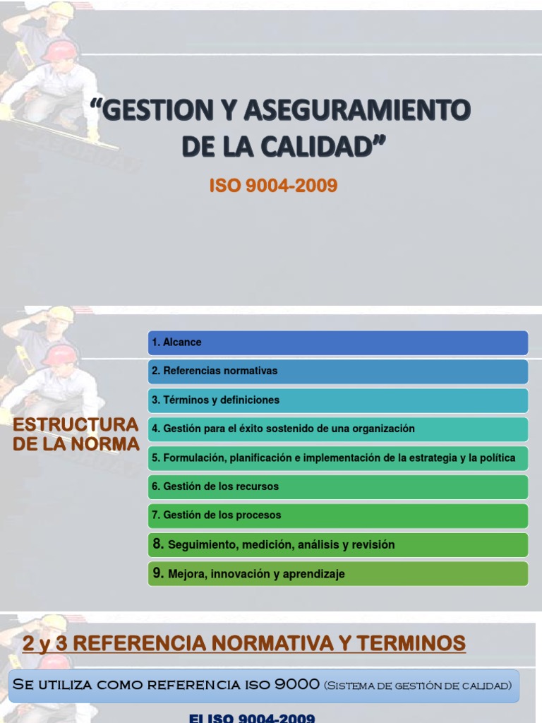 Norma Iso 9004 | PDF | Gestión de la calidad | Calidad (comercial)