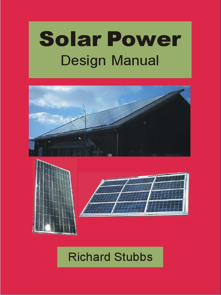 Solar Power Design Manual PDF | Thin Film Solar Cell | Power Inverter